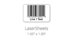 Printed Barcode Label Sheets (1,000 Labels) - UPCs.com